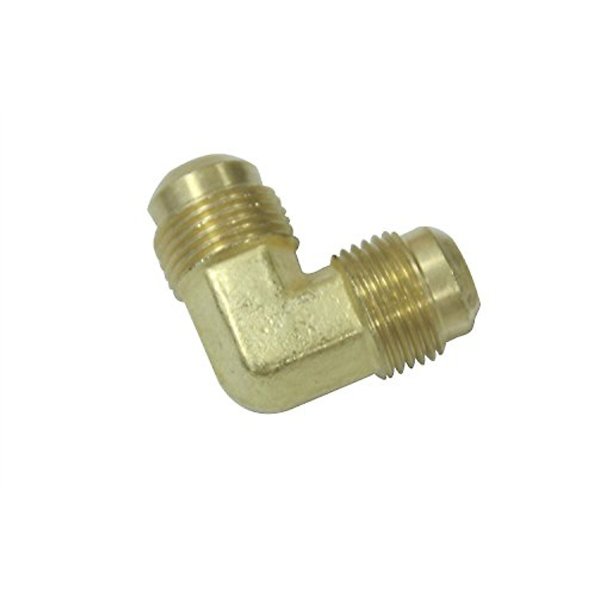 LTWFITTING Brass 1/2" OD 90 Degree Flare Union Elbow,Brass Flare Tube Fitting(Pack of 5)