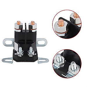 Yermax 146154 Starter Solenoid Replacement for 109946 109081X 178861 532146154 532109081 5321099464 33-431 4 Post Dual Mount