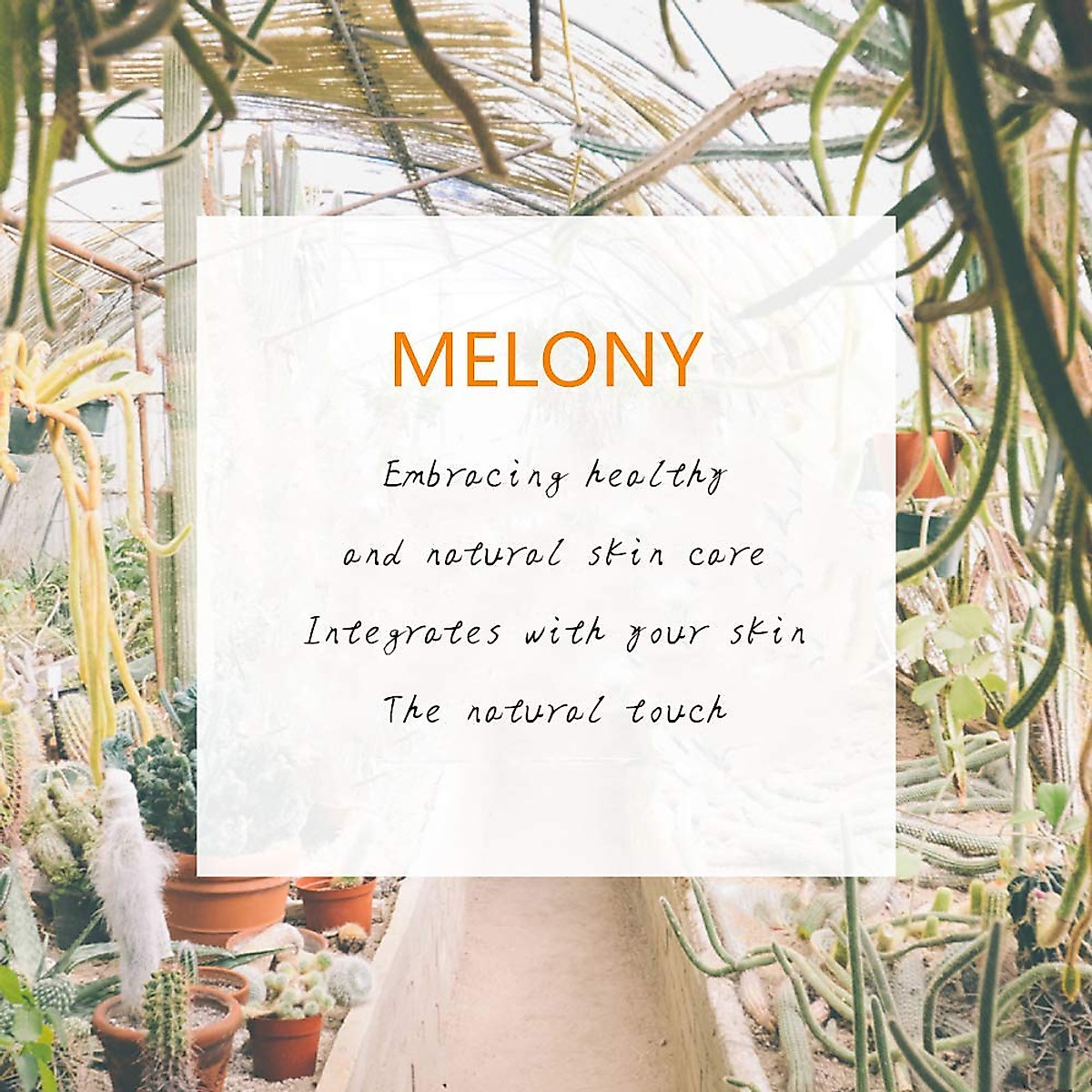 MELONY Soy Massage Oil Candle | Horeysuckle Galbanum | 2.82 OZ / 80G | Perfect Intensive Skin Treatment Candle | Nourishing with Almond Oil, Shea Butter & Cocoa Butter | Massage & Moisturise