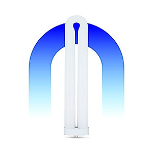 lumenivo Bug Zapper Bulb Replacement for Stinger/DEJAY B8080/9206 50W Stinger Bug Zapper Replacement Bulb with G10Q-4 4 Pin Square Base - T1 FUL50T10/BL Bug Zapper Bulb - 1 Pack