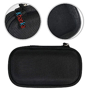 Khanka Hard Travel Case Replacement for SanDisk 250GB 500GB 2TB 1TB Extreme Portable SSD (black)