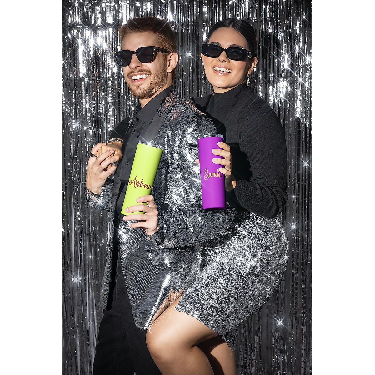 Custom Name Tumbler – 20oz Stainless Steel Personalized Cup with Vinyl Name – Insulated Travel Mug with Lid – Gift for Her, Him, Teachers, Bridesmaids