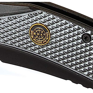 Vulcan Gear Emergency Service Tactical Assisted Open Metal Rescue Folding Knife (Black - S.W.A.T)