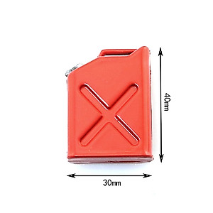 Maxmoral Mini Fuel Tank Plastic Decoration Accessory for 1/10 Scale RC Rock AX10 Axial SCX10 RC Car Truck Parts