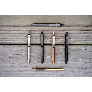 BIG IDEA DESIGN Mini Dual Side Click Pen (Titanium DLC Black)
