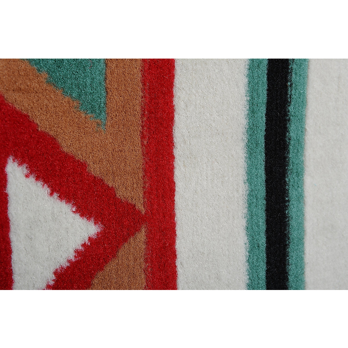 Home Dynamix Sagrada Southwest Area Rug , 7'8" x 10'7" inch , Black/Red/Ivory