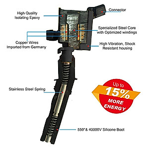 Big-Autoparts Set of 8 Ignition Coil Pack Compatible With Ford F150 F250 Explorer Lincoln Mercury 4.6L 5.4L V8 V10, Upgraded Coil Pack Compatible with DG508 DG457 DG472, Black