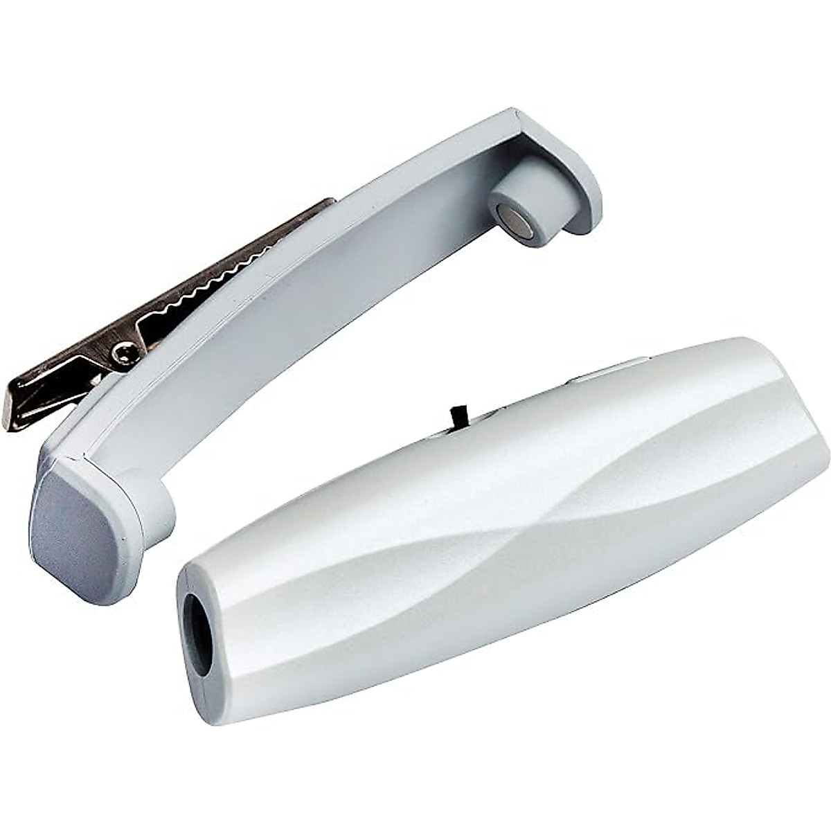 Airvida M1 Ionic Wearable Air Purifier (White) – Up to 99% Pollutant Removal Rate, Stylish & Lightweight with 3 Modes, Titanium Necklace & Clip, Silent Operation, 20g