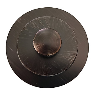 Westbrass D331-12A 1-1/2" NPSM Twist & Close Bathtub Drain Plug, Coarse Thread, Antique Bronze