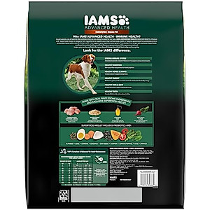 IAMS Advanced Health Immune Health Adult Dry Dog Food Chicken & Exclusive Superfoods Medley Recipe, 13.5 lb. Bag