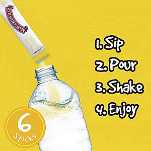 Margaritaville Singles To Go Water Drink Mix - Pina Colada Flavored, Non-Alcoholic Powder Sticks (12 Boxes with 6 Packets Each - 72 Total Servings), 0.65 Ounce (Pack of 12)