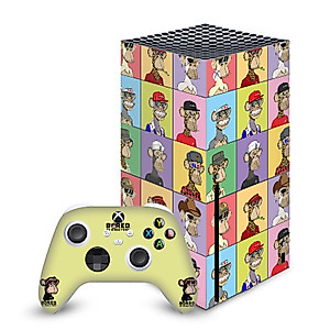 Head Case Designs Officially Licensed Bored of Directors Characters Art Vinyl Sticker Gaming Skin Decal Cover Compatible with Xbox Series X Console and Controller Bundle