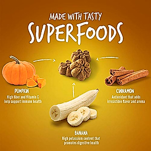 Fruitables Dog Treats Pumpkin & Banana Flavor, 7 oz