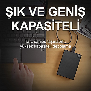 Seagate One Touch, 5TB, Portable External Hard Drive, PC Notebook & Mac USB 3.0, Space Grey, 1 Year Mylio Create, 4 mo Adobe CC Photography, Amazon Excl. (STKB5000405)