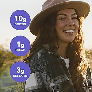 think! Delight, Keto Protein Bars, Healthy Low Carb, Gluten Free Snack - Chocolate Mousse Pie, 10 Count (Packaging May Vary)