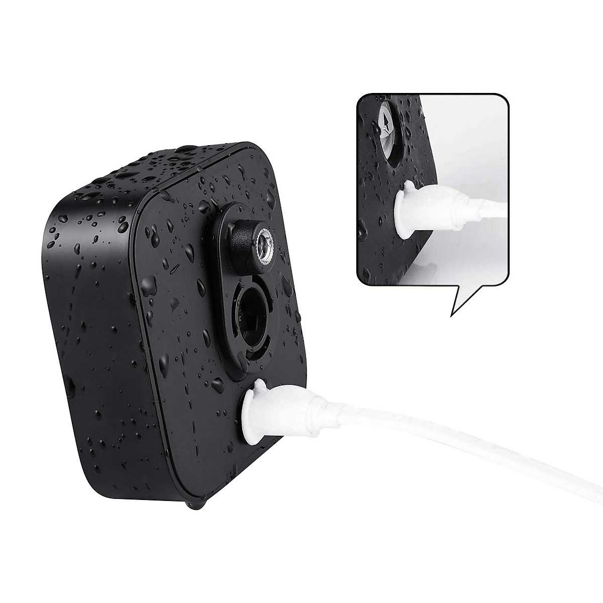 Wasserstein Solar Panel with Internal Battery - Compatible with Blink Outdoor 3/4/XT/XT2 (3-Pack, White) (Camera NOT Included)