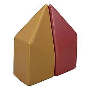 Ebros Gift Frank Lloyd Wright Organic Architecture Geometry Florida Southern College Annie Pfeiffer Chapel Triangles Earth Tone Colors Ceramic Salt And Pepper Shakers Set