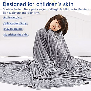 Guohaoi Cooling Throw Blanket for Hot Sleepers,Arc-Chill Q-Max >0.5 Cool Fiber,100% Oeko-Tex Certified Lightweight Summer Cool Blanket for Travel/Outdoor Ultra Cold Breathable,50''x70''
