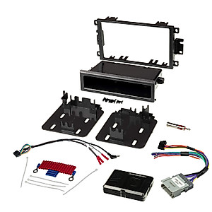 SCOSCHE GMT0312DDCS Double DIN Premium Installation Solution And Interface Compatible With Select 2003-12 General Motors Vehicles