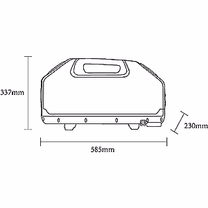 Portable Camping Air Conditioner, Mobile Tent Cooler, 24VDC, 3 Wind Speeds, 16°C-30°C Refrigeration Range, More Uniform Air Intake, for RVs, Campsites, Outdoor, Indoor