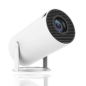 LIMIMART 40"-130" Smart Mini Projector 4K 5G WIFI, Big Screen Experience with Premium 360 Sound, 5.0 Bluetooth Movie Projector Compatible With Android/iOS/Windows/TV Stick/HDMI/USB/Audio 3.5