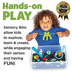 Creativity for Kids Sensory Bin: Outer Space - Preschool and Toddler Sensory Toys, Fine Motor Skills Toys and Sensory Activities for Kids Ages 3+