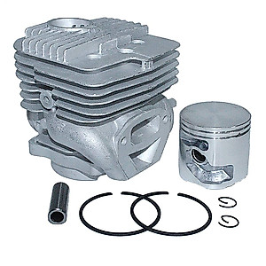 AUMEL Cylinder Piston Kit 56mm Fit Husqvarna Partner K960 K970 Concrete Cut Off Saw Replace 544935603.