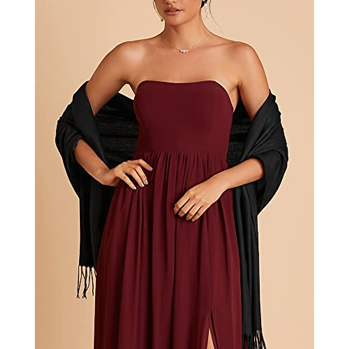 FURTALK Women's Pashmina Shawls and Wraps for Evening Dress Long Scarf Wedding Bride Bridesmaid Shawl Gifts