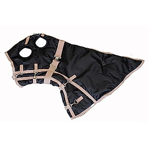 1200D Waterproof Poly Hood - Black Large