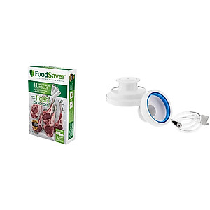 FoodSaver Vacuum Sealer Bags, Rolls, and Jar Sealers for Custom Food Storage