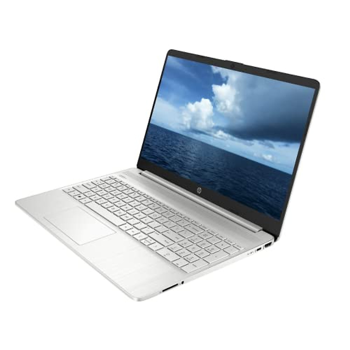 HP 2023 Newest Upgraded Touch-Screen Laptops, 15.6 inch HD Computer, Intel Core i3-1115G4(2-Core), 32GB RAM, 1TB SSD, Wi-Fi, HDMI, Webcam, Windows 11, ROKC HDMI Cable, Silver (15-dy2702dx)