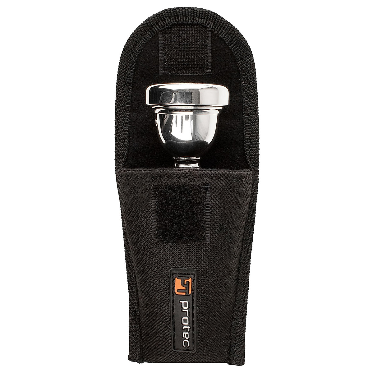 Protec Trombone / Euphonium Mouthpiece Padded Nylon Pouch with Secure Hook and Loop Closure, Model A204