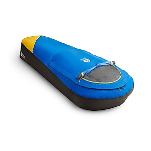 Sierra Designs Backcountry Bivy Bag for Backpacking, Camping, Bikepacking and Mountaineering, Ultralight, Minimalist Waterproof/Breathable Top Fabric (Regular)