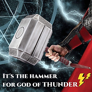 Thor Hammer Tool Box Household Tool Kit Thor's Mjolnir Hammer Tool Kit Set Home Repair Tool Set Men Gift Holiday Gift