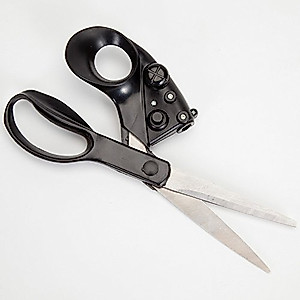 Bits and Pieces - Household Laser Scissors Gadget - Durable and Sturdy Sewing and Crafts Scissors
