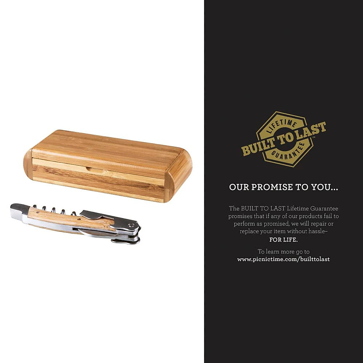 PICNIC TIME NCAA Pittsburgh Panthers Elan Deluxe Waiter's Corkscrew in Gift Box