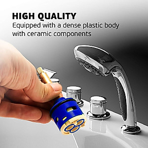 AlexL 3 Way D 33 L 45 mm Shower Faucet Cartridge Brass Diverter