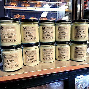 Cozy Bakery Collection: Homemade 100% Soy Candles | 10 + Scents | Clean Burning | Toxin Free (Oven Baked Zucchini Bread)