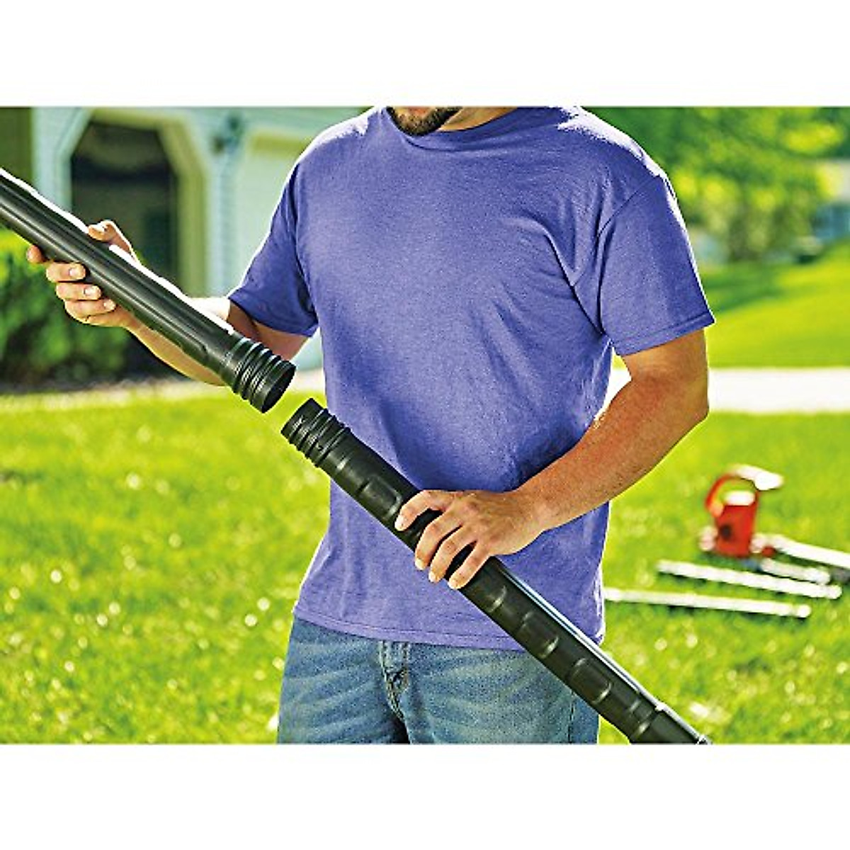 BLACK+DECKER Gutter Clean Attachment For Blower, Quick Connect (BZOBL50)