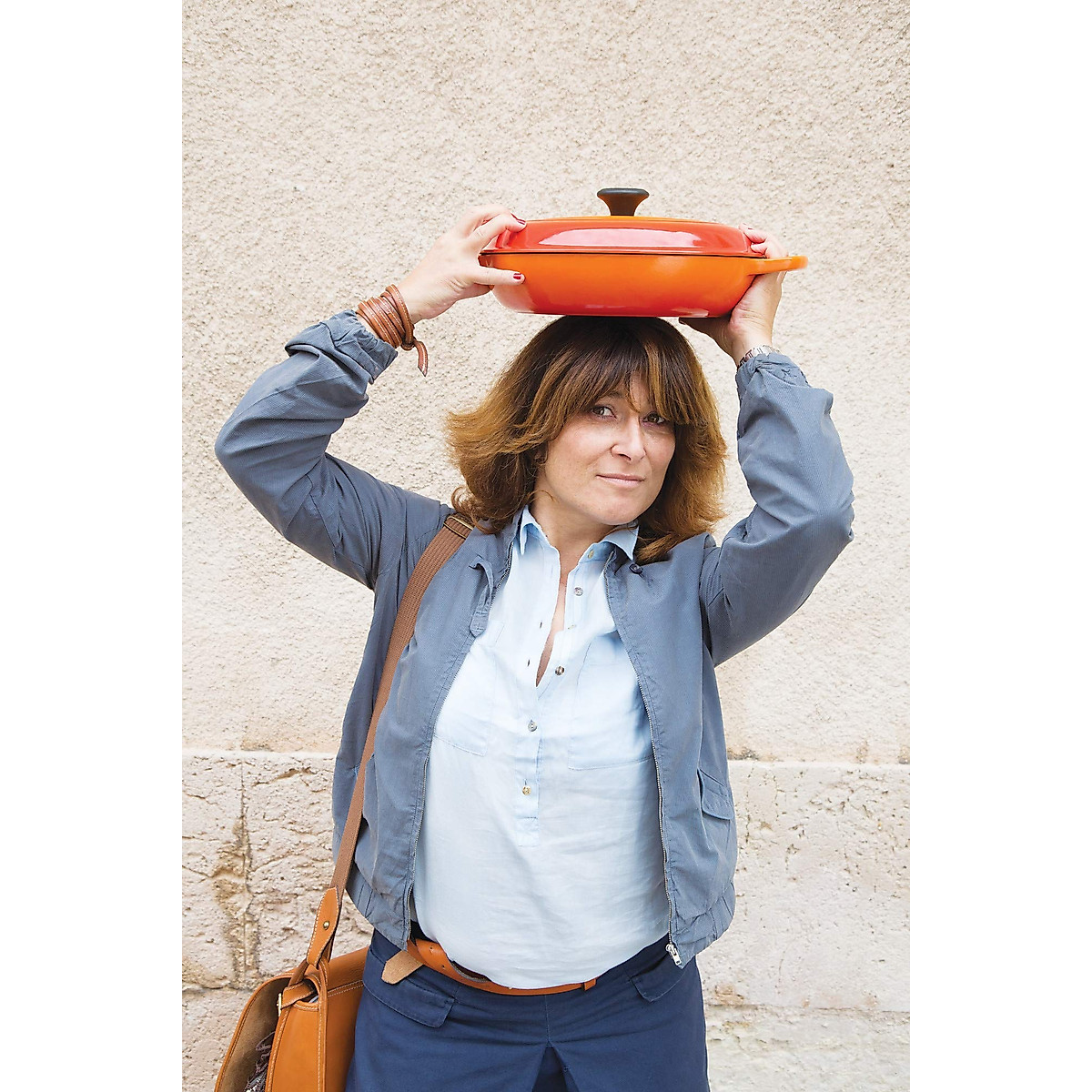 Le Creuset Enameled Cast Iron Signature Braiser, 3.5 qt., Flame