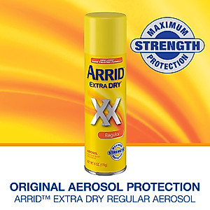 Arrid Arrid Extra Dry Antiperspirant Deodorant Spray Regular (Pack of 3)