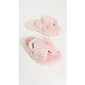 Hunter Faux Fur Flatform Slide Azalea Pink 6 M