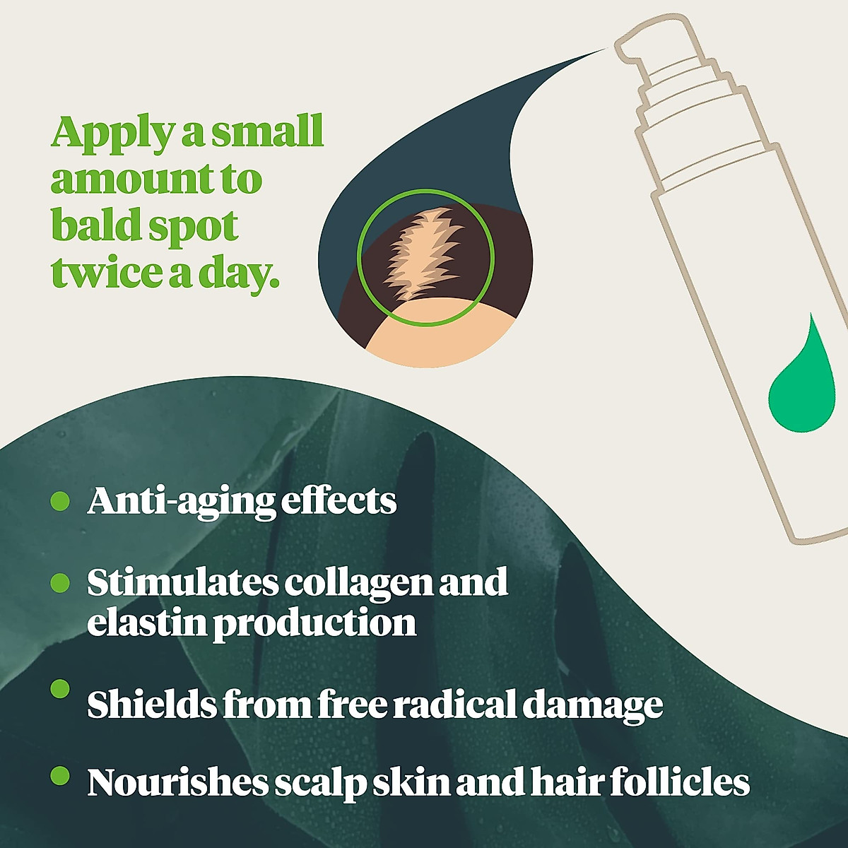 Reviv3 Procare Biotin for Hair Follicles – Biotin Hair Growth Complex Protects from UV Rays – Hair Root Booster for Natural & Color Treated Hair – Hair Care Products for Women w/Thinning Hair (1.7 oz)