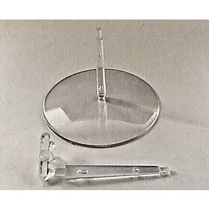 Lot of 3 60mm Large Flying Bases + Stems Flyer Flight Used for Warhammer 40K & AoS Games