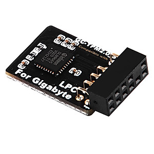 NewHail TPM2.0 Module LPC 12Pin Module with Infineon SLB9665 for Gigabyte Motherboard Compatible with GC-TPM2.0_S