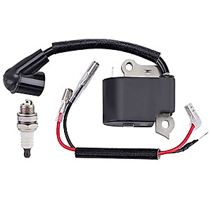 Kuupo Ignition Coil with Spark Plug for Husky 136 137 141 142 36 41 235 240 235 236 240 Chainsaw