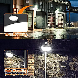 150W LED Barn Lights Exterior Dusk to Dawn Outdoor Lighting LED Yard Lights with Photocell 6500K Super Bright Barn Light for Area Street Warehouse Farmhouse 2 Pack
