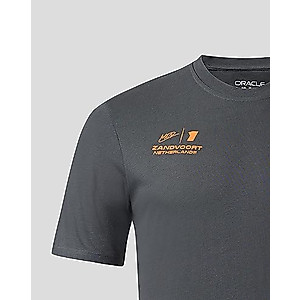 Red Bull Racing F1 Max Verstappen Special Edition Zandvoort Netherlands T-Shirt Grey