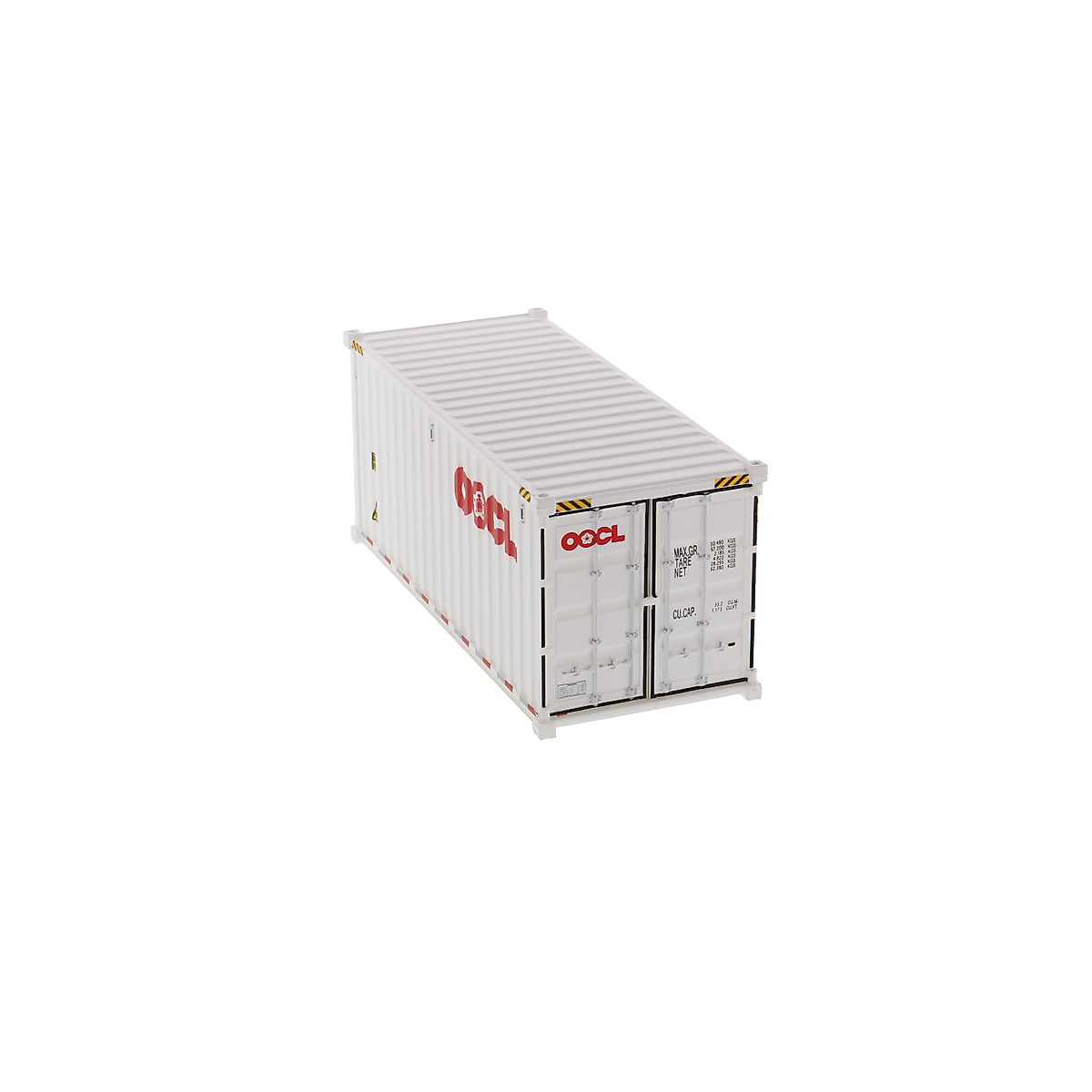 20' Dry Goods Sea Container OOCL White Transport Series 1/50 Model by Diecast Masters 91025 B