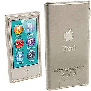 for iPod Nano 7 8 Case, Candy Color Soft TPU Rubber Gel Protective Skin Case Cover for Apple iPod Nano 7 7th 7G Generation 8 8th Generation (Only Clear Color)